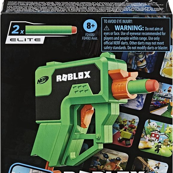 Nerf | Games | Nerf Roblox Phantom Forces Boxy Buster Dart Blaster ...